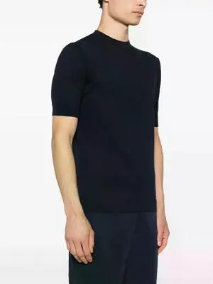 DELL'OGLIO Crew-neck Cotton T-shirt