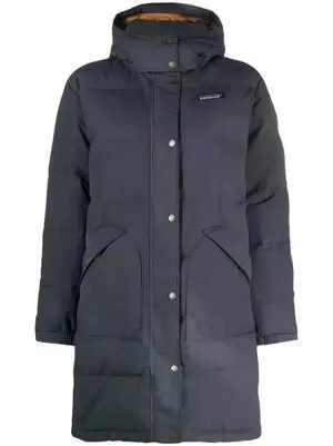 Patagonia Logo-patch Downdrift Parka Coat