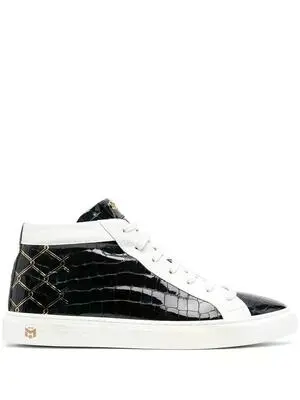 Hide&jack Croc Effect Sneakers For Women