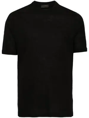 DELL'OGLIO Crew-neck Cotton T-shirt