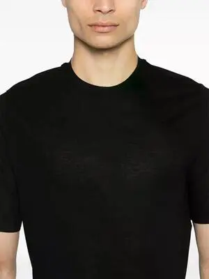 DELL'OGLIO Crew-neck Cotton T-shirt