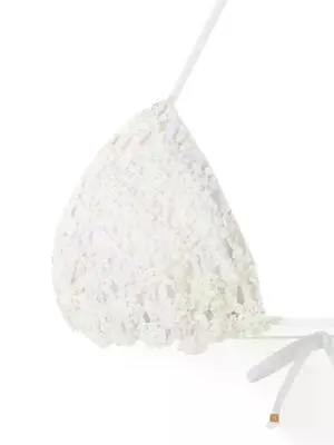 AMIR SLAMA Beaded Embroidery Bikini Set