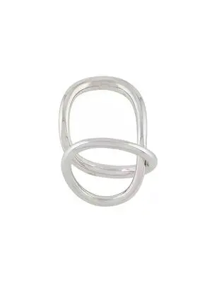 Charlotte Chesnais Ribbon Twist Ring - Silver