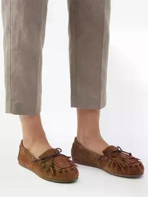 P.a.r.o.s.h Suede Boat Shoes