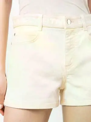 Stella McCartney Logo-waistband Mini Shorts