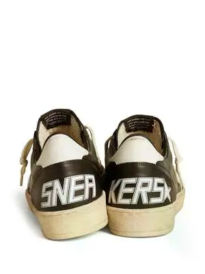GOLDEN GOOSE Ball Star Sneakers - Black