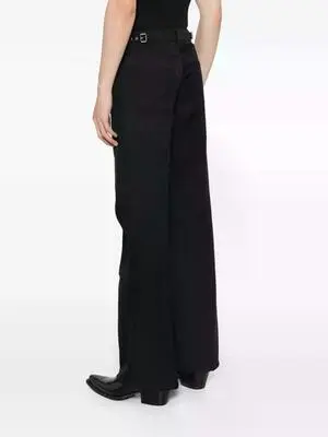 COURREGES Wide-leg Twill Trousers