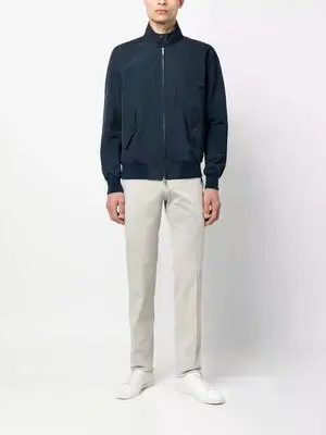 BARACUTA G9 Harrington Bomber Jacket - Blue