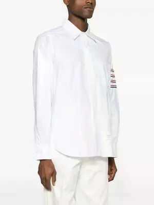Thom Browne 4-bar Long-sleeve Cotton Shirt
