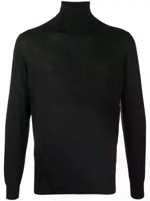 CRUCIANI Roll-neck Jumper - Black
