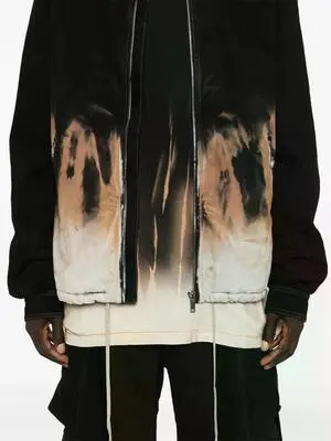 Rick Owens Tie-dye Denim Jacket