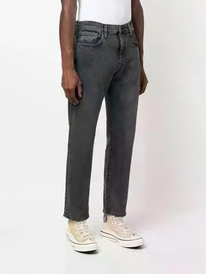 LEVI'S Logo-patch Straight-leg Jeans