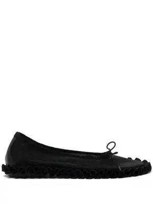 Simone Rocha Ruffled-detail Ballet Flats