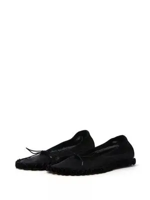 Simone Rocha Ruffled-detail Ballet Flats
