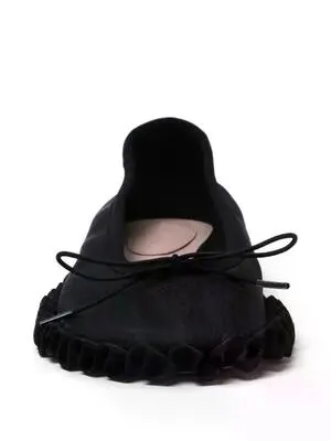 Simone Rocha Ruffled-detail Ballet Flats