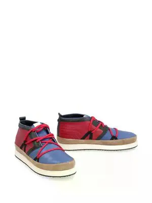 VOLTA Leather Sneakers - Red
