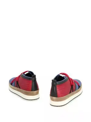 VOLTA Leather Sneakers - Red