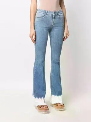 Stella McCartney 70's Dip Dye Flared Jeans