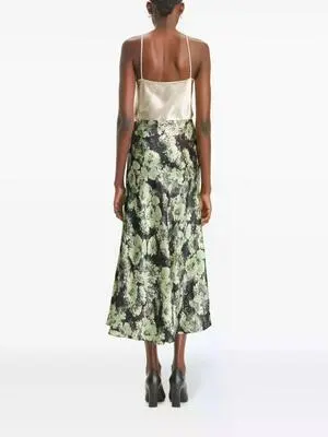 Tory Burch Printed Maxi Skirt