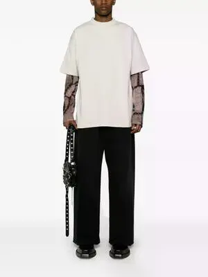 Balenciaga Logo-embroidered T-shirt