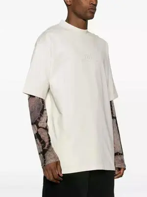 Balenciaga Logo-embroidered T-shirt