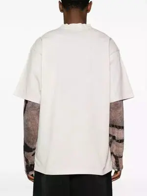 Balenciaga Logo-embroidered T-shirt