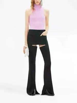 COURREGES Chaps Flared Trousers