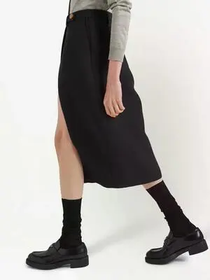 Prada Tricotine Midi Skirt