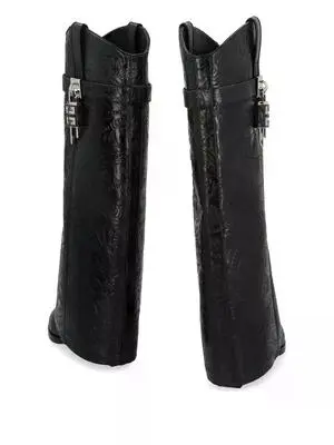 Givenchy 60mm Shark Lock Cowboy Boots