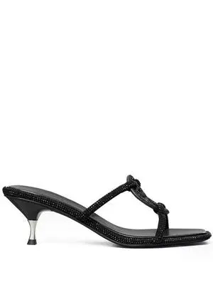 Tory Burch Miller Crystal-embellished Heeled Sandals