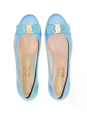 FERRAGAMO Varina Ballerina Shoes - Blue