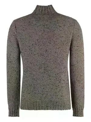 Malo Cashmere High-neck Sweater - Grey