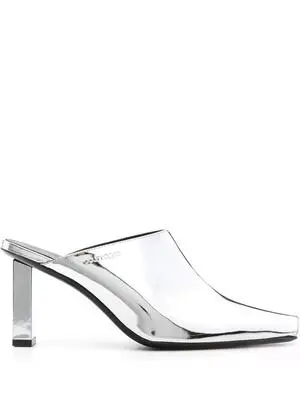 COURREGES 70mm Mirrored Mules