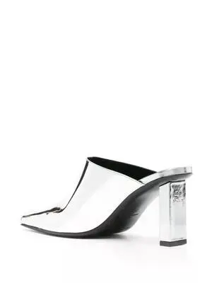 COURREGES 70mm Mirrored Mules
