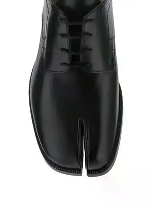 MAISON MARGIELA Tabi Leather Derby Shoes - Black