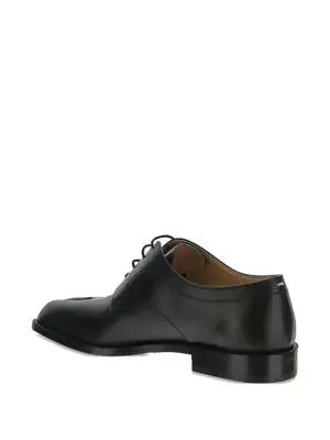 MAISON MARGIELA Tabi Leather Derby Shoes - Black