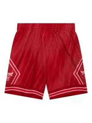 Mitchell & Ness X Nba Chicago Bulls 2008 Monochrome Swingman Shorts - Red