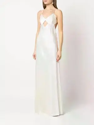 Michelle Mason Cut-out Detail Gown