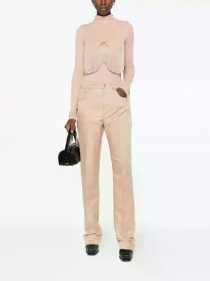 Sportmax High-waisted Straight-leg Trousers