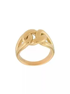 NIALAYA JEWELRY Knot-detail Ring - Gold