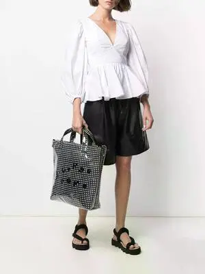 10 CORSO COMO Monogram Print Tote