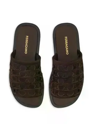 FERRAGAMO Gancini Slides