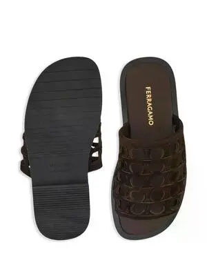 FERRAGAMO Gancini Slides