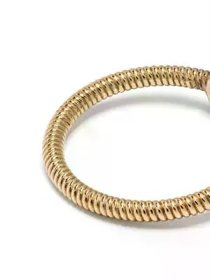 LEANDRA 18kt Yellow And Diamond Open Ring