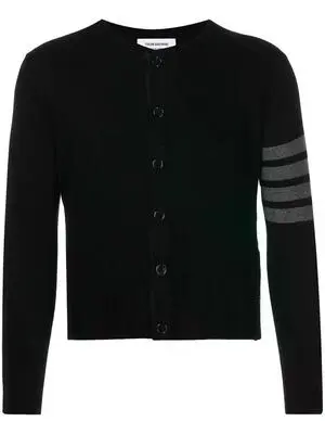 Thom Browne 4-bar Stripe Button-up Cardigan