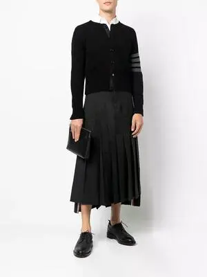 Thom Browne 4-bar Stripe Button-up Cardigan