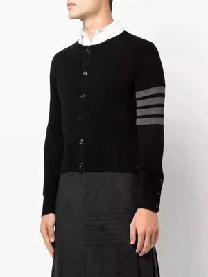 Thom Browne 4-bar Stripe Button-up Cardigan