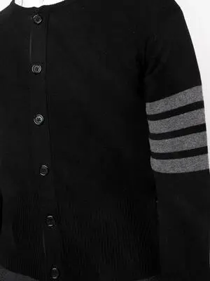 Thom Browne 4-bar Stripe Button-up Cardigan