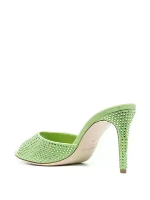 Paris Texas Crystal-embellished Stiletto Sandals
