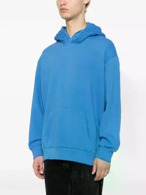 Undercover Embroidered Trim Cotton Hoodie